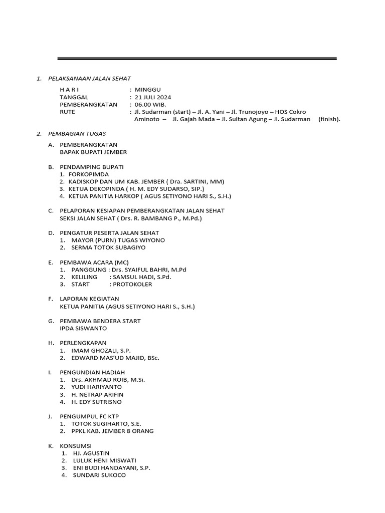 Petugas, Layout, Rute | PDF
