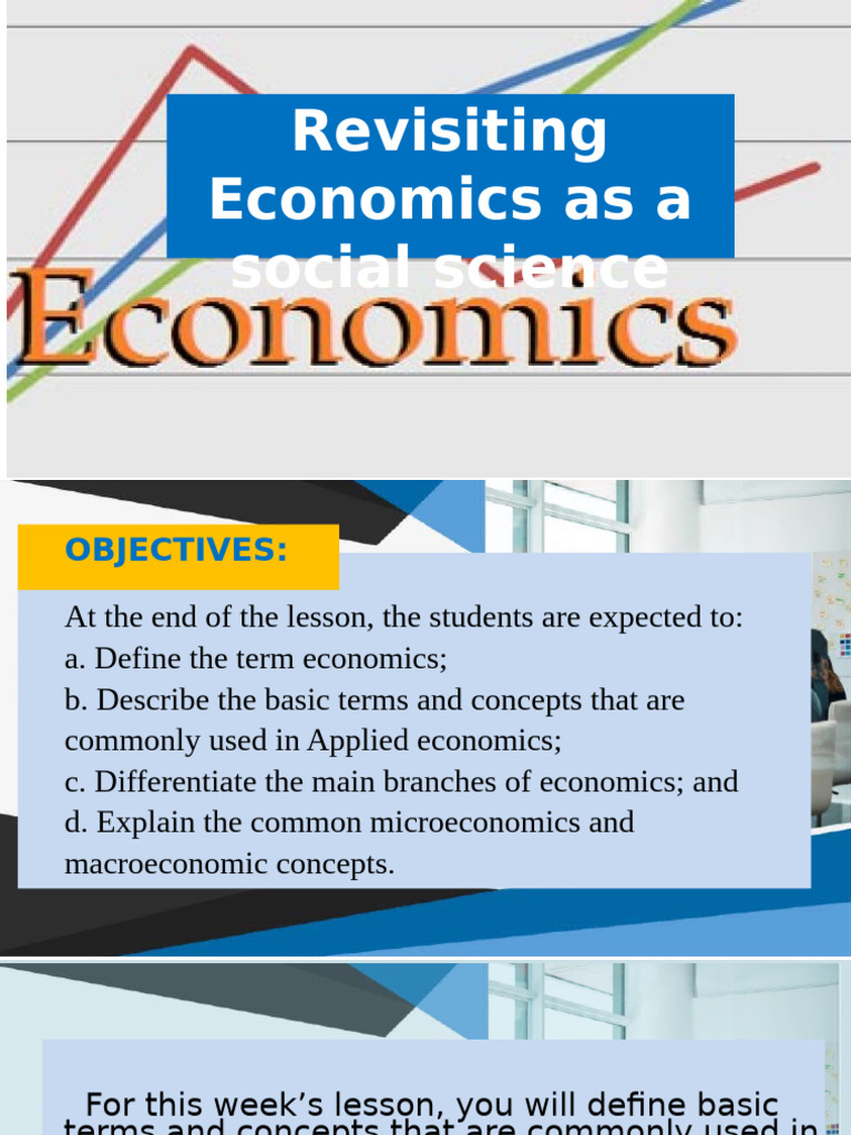 Applied-Economics Week1 | PDF