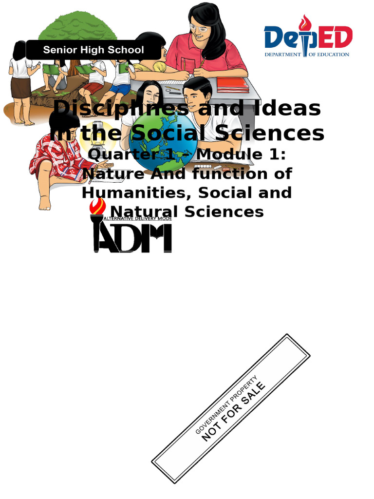 HUMSS DISS Module1 Humanities Social and Natural Science | PDF ...