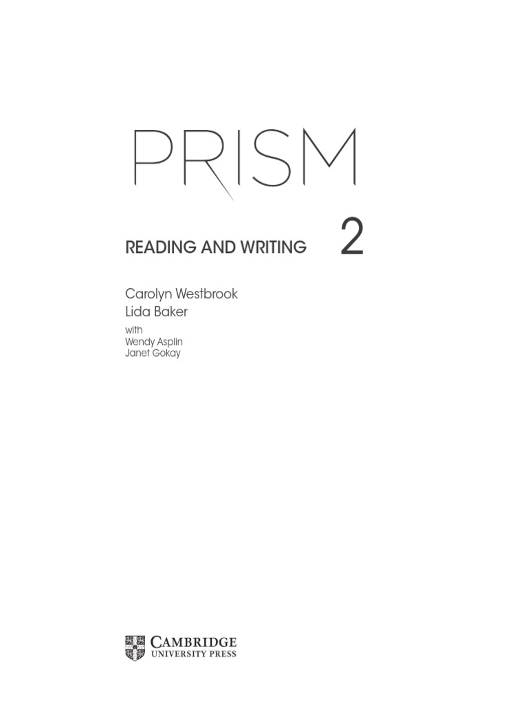 Prism Level 2 Reading and Writing Unit 6 Sample Content | PDF