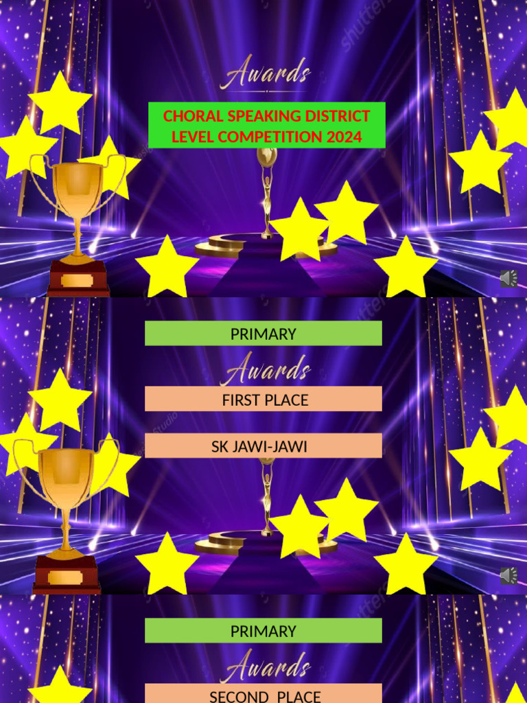 Choral Speaking Template - 1 | PDF