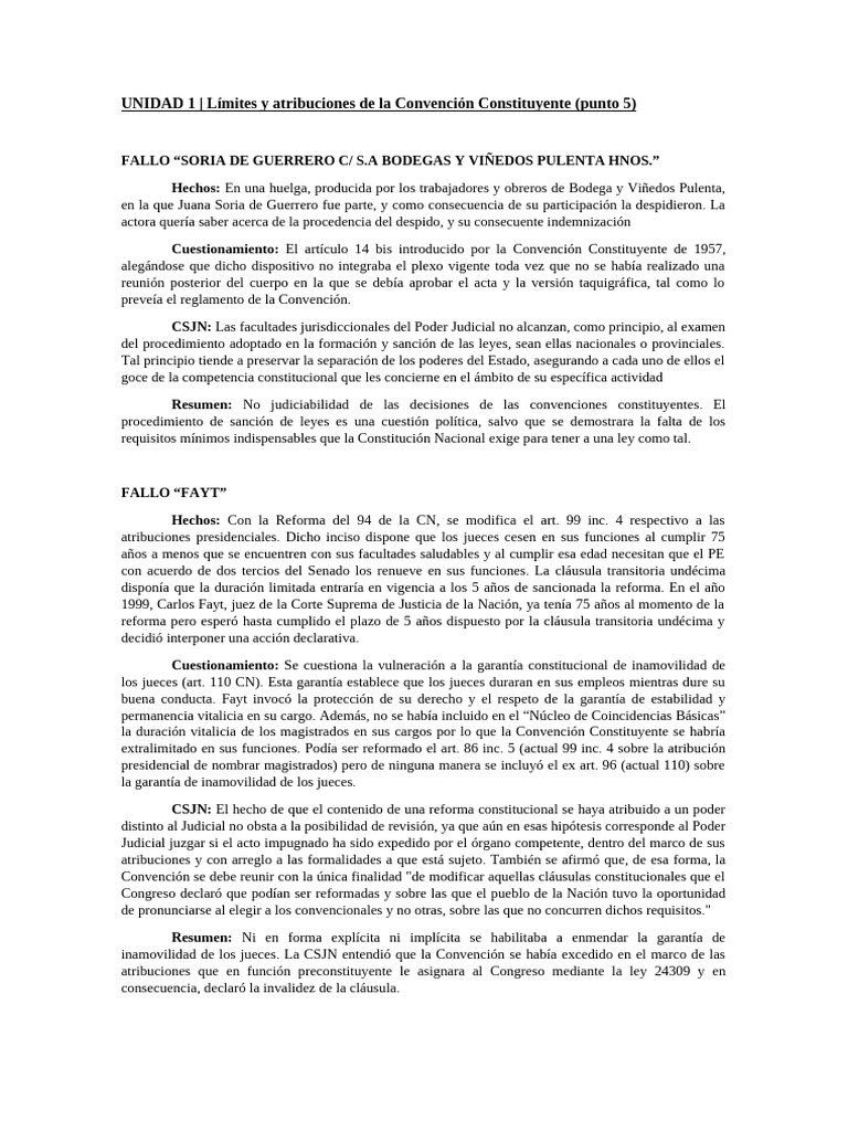 Fallos Constitucional | PDF