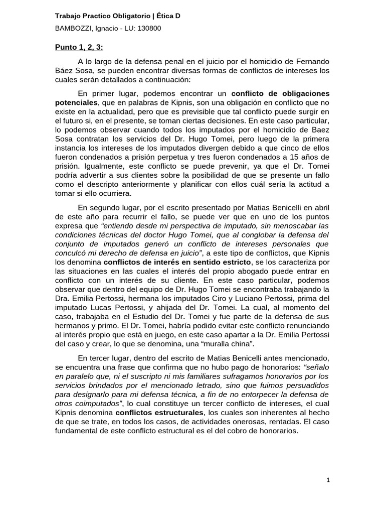 TP BAMBOZZI Ignacio ETICA D | PDF