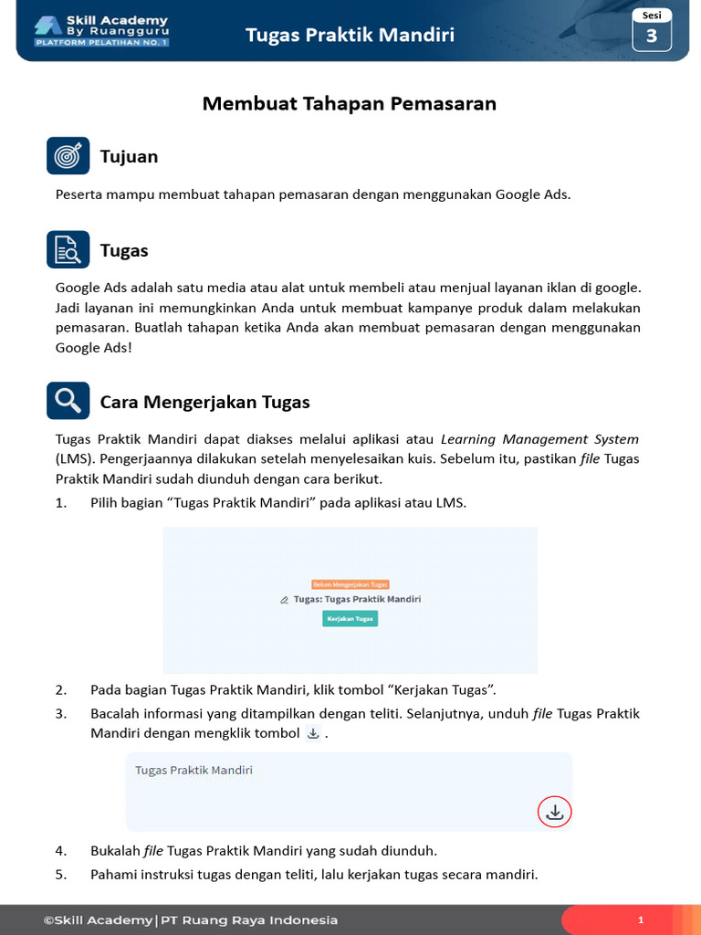 TPM3 Membuat Tahapan Pemasaran - Nurleli Siregar | PDF