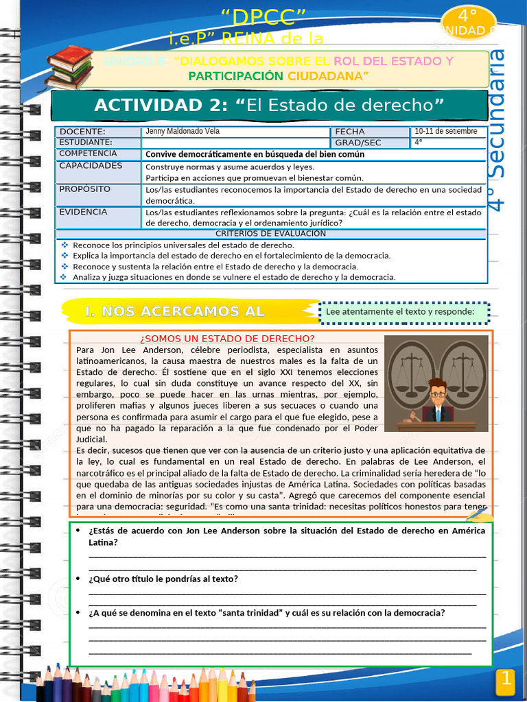 4° DPCC -ACTV.02-UNID.6 | PDF