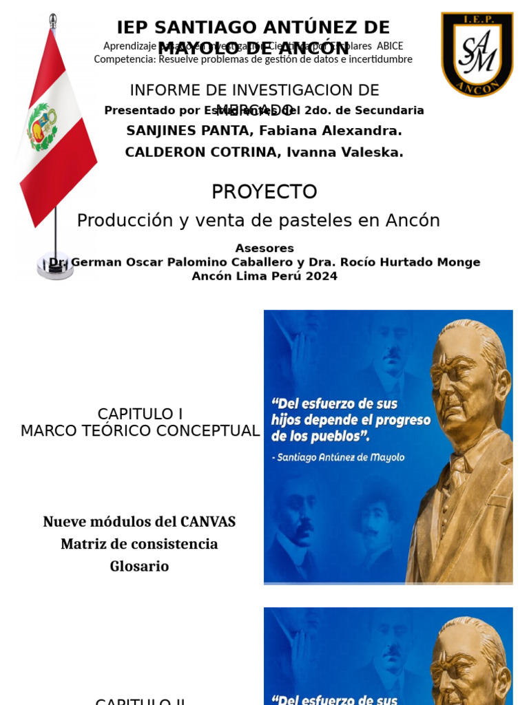 Esquema Del Informe ABICE | PDF