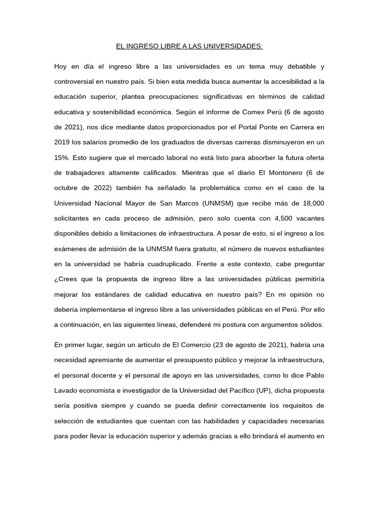 Versión Final de La PC1 | PDF