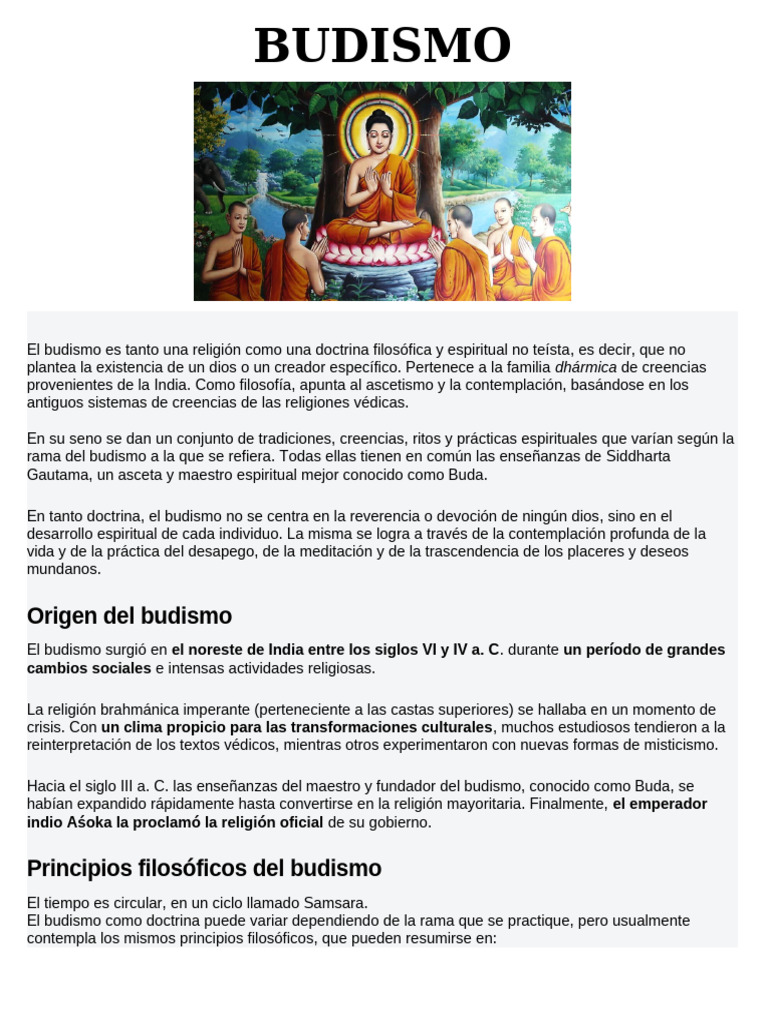 BUDISMO | PDF