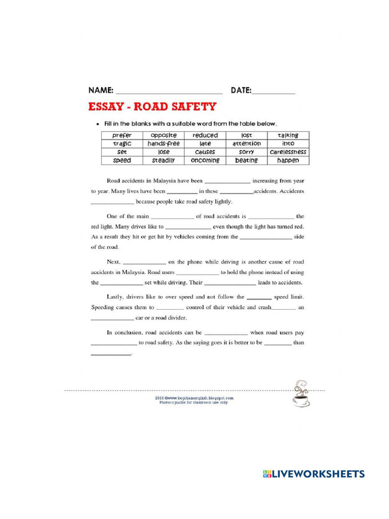 Form 1 Essay | PDF
