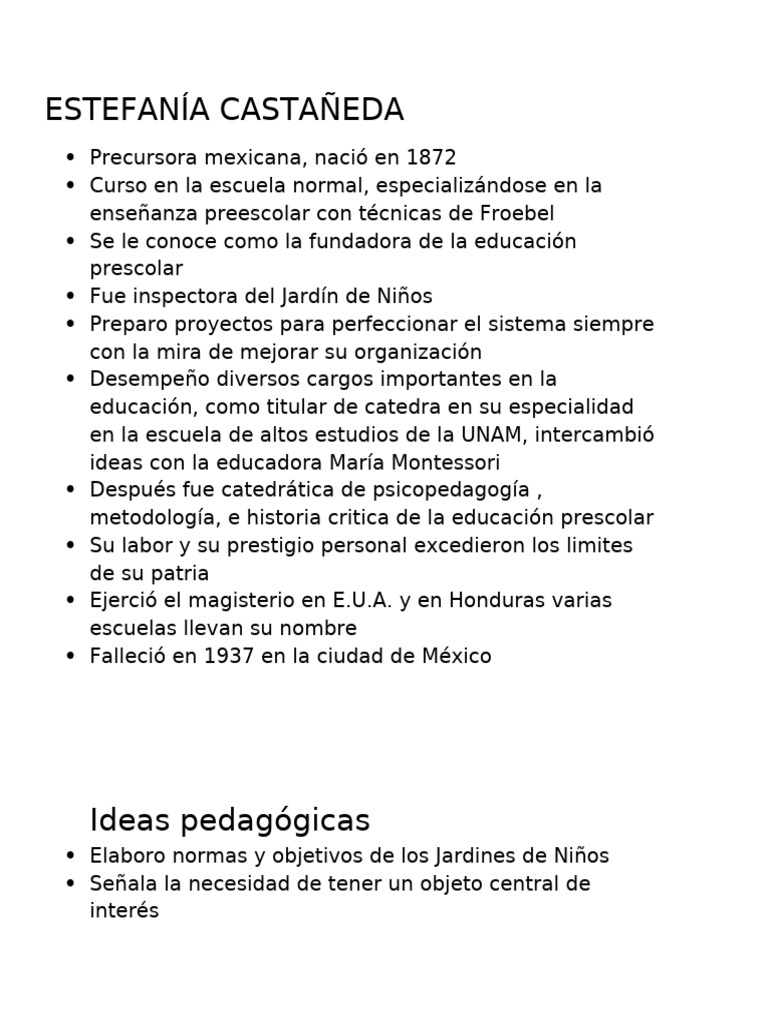 Estefanía Castañeda | PDF | Educación de la primera infancia