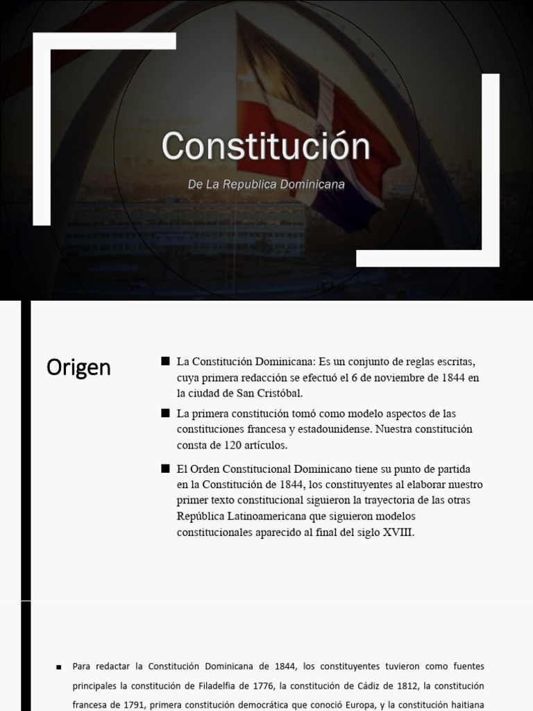 Constitución .1 | PDF