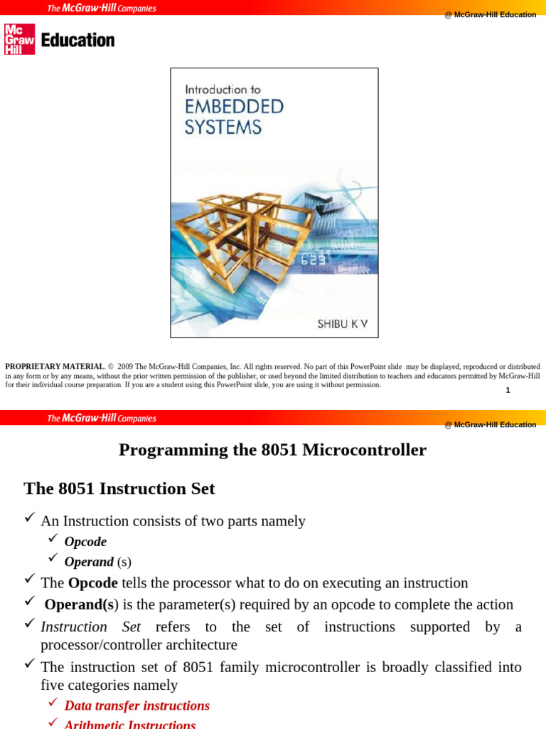 Chapter_6_8051_Programming | PDF