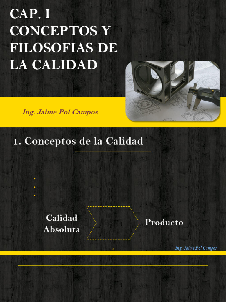 Conceptos y Filosofias de La Calidad | PDF | Calidad (comercial) | Business