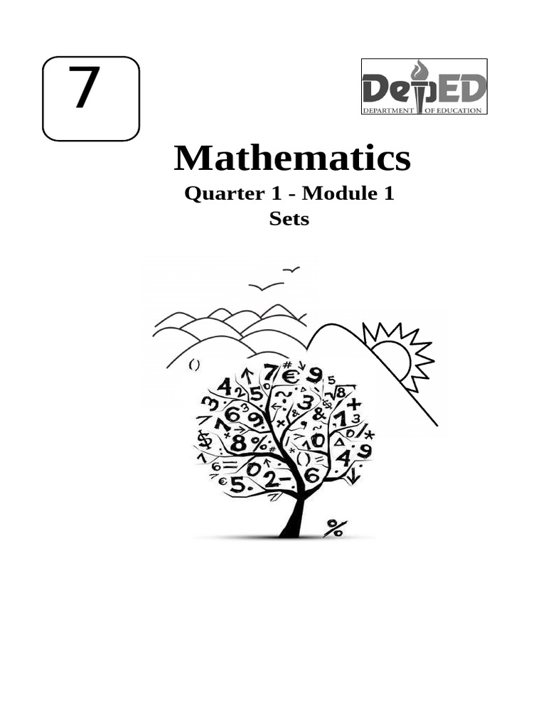Math7 Q1 SLM WK1 | PDF