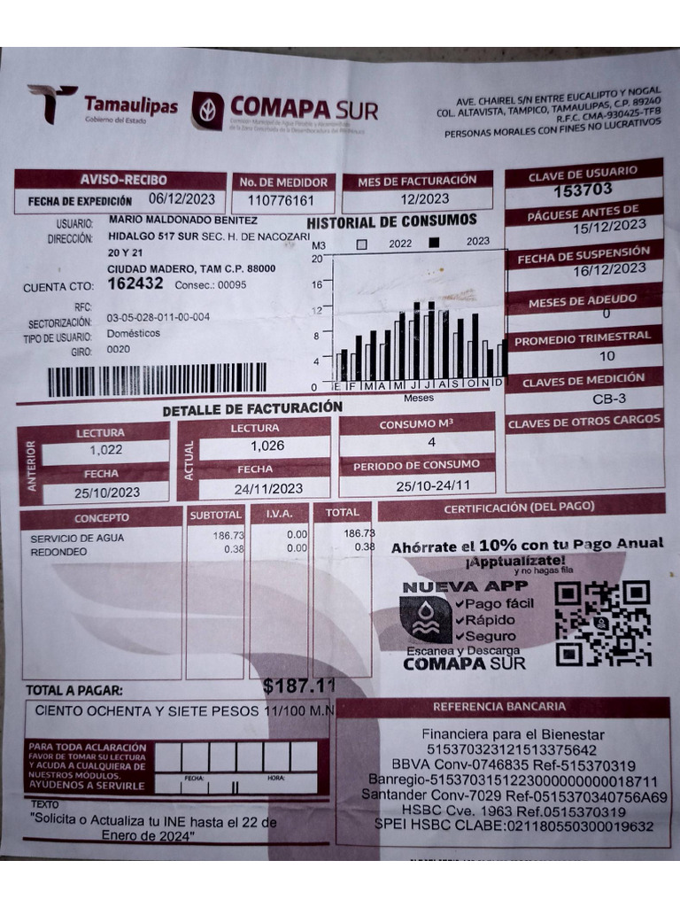 Comprobante de Domicilio | PDF