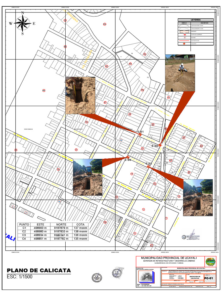 Plano de Calicatas-A1 | PDF
