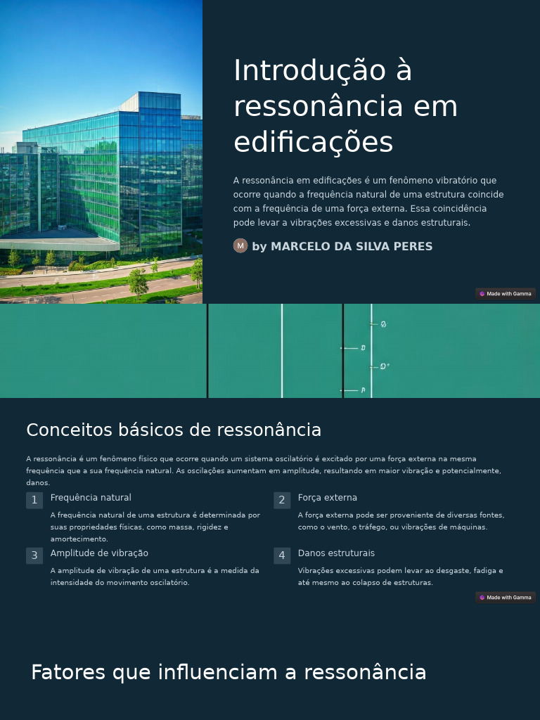 Introducao A Ressonancia em Edificacoes | PDF