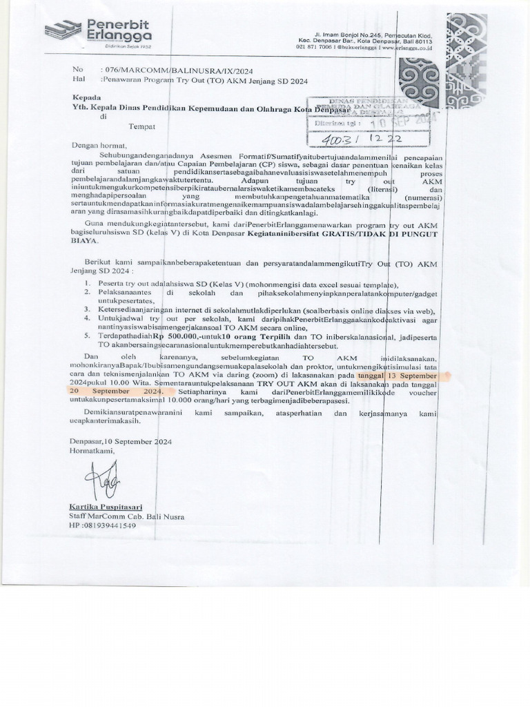Program Try Out | PDF