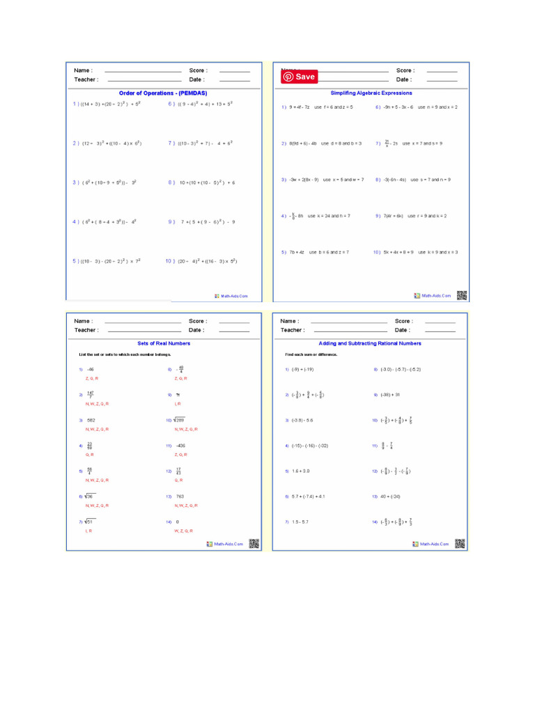 Worksheet | PDF