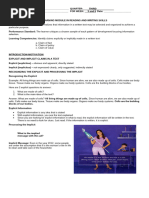 Implicit vs Explicit Questions Worksheet | PDF | Communication ...