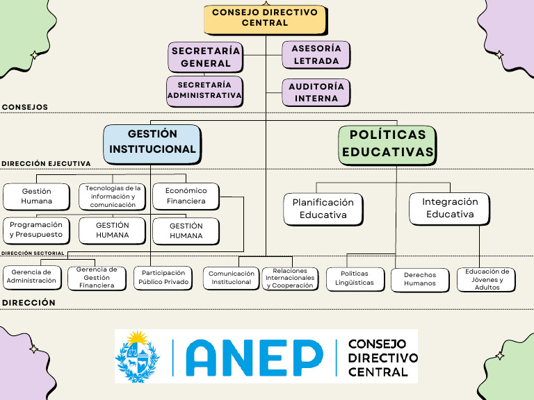 Organigrama Anep | PDF