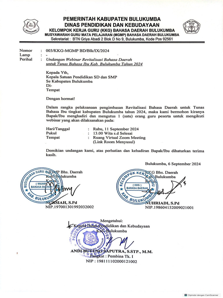 Undangan Webinar RBD (1) | PDF