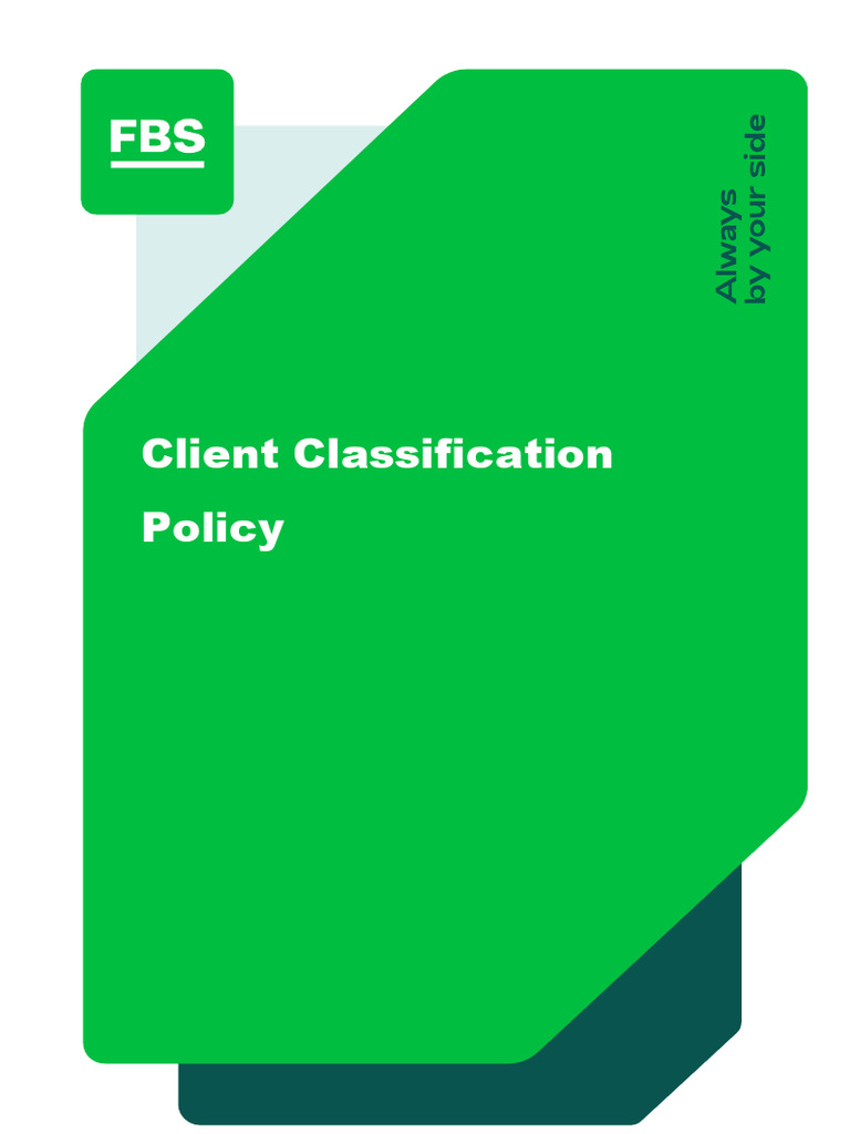 Client Categorization Policy en | PDF