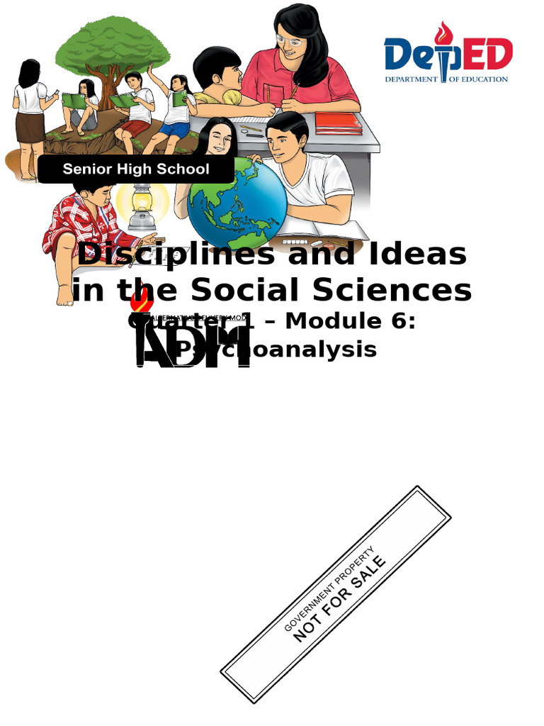 HUMSS DISS Module6 Psychoanalysis | PDF