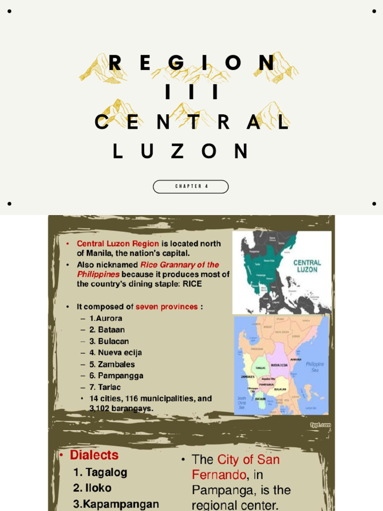 Region III Central Luzon | PDF