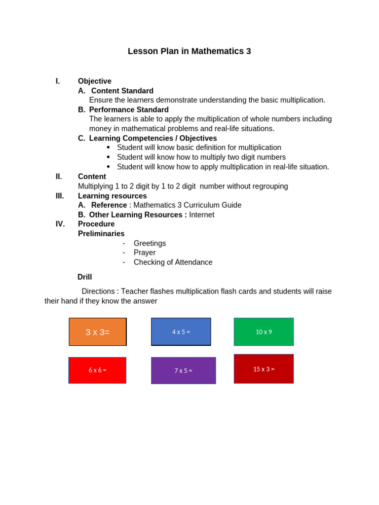 Karen Molero (7es Lesson Plan) | PDF