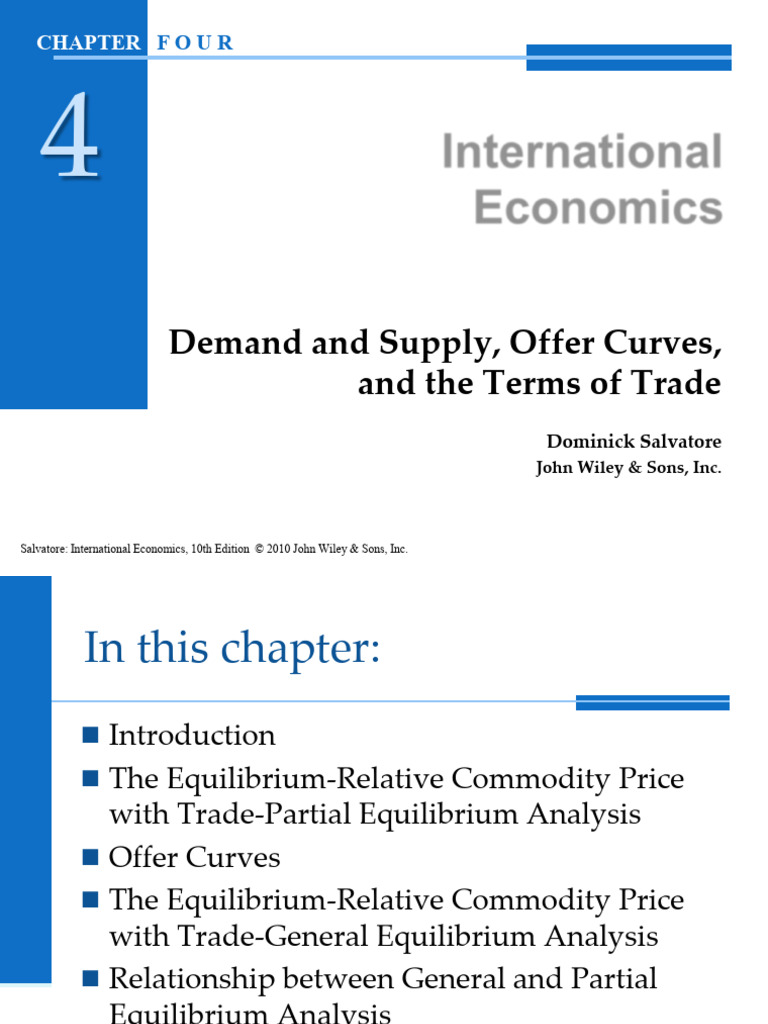 Chapter 4, Offer Curve | PDF