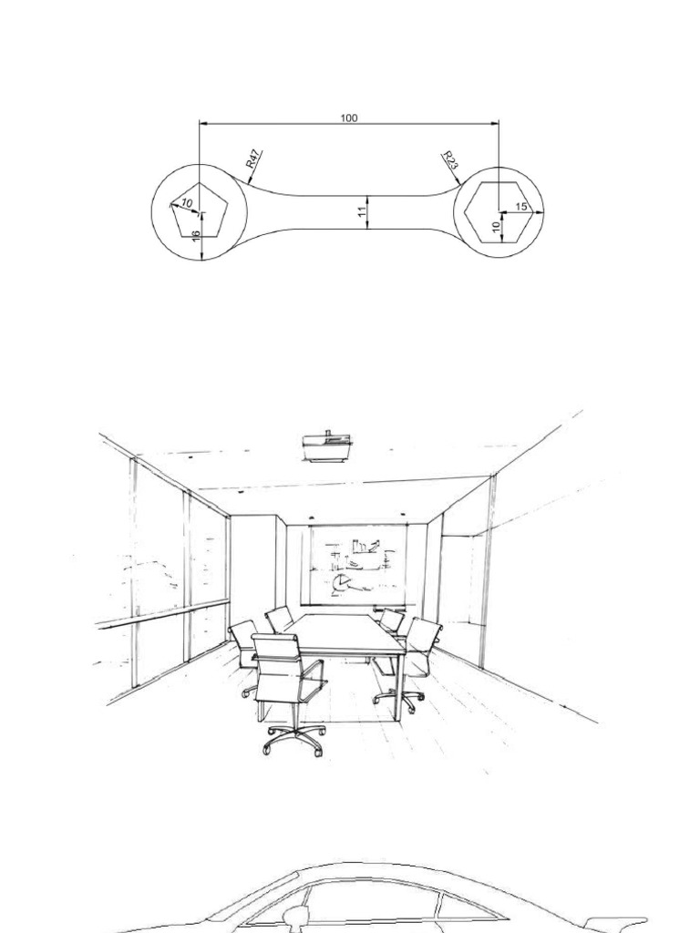 Principles of 2D Technical Drawings | PDF