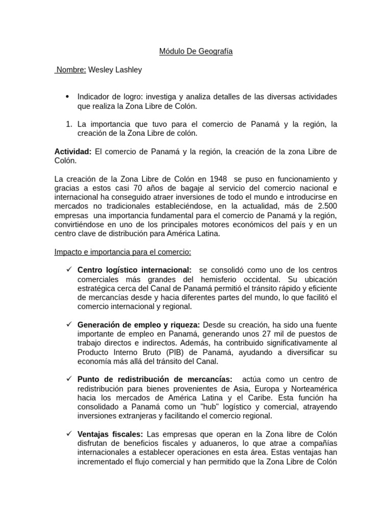 Módulo de Geografía | PDF