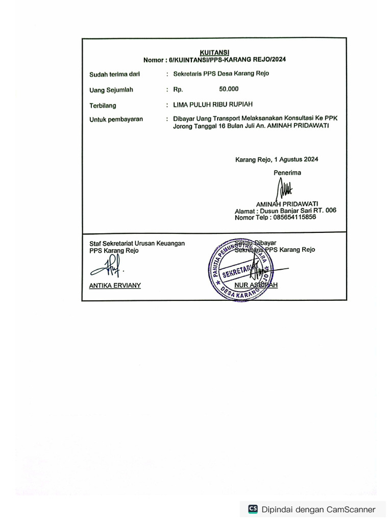 contoh lpj sppd pps pilkada | PDF