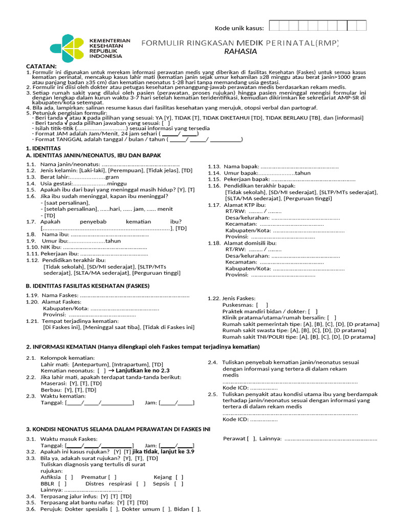 Form RMP-FINAL - 2022 | PDF