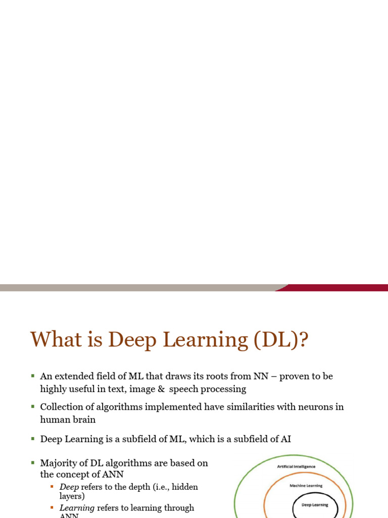 Deep Learning Part 1 | PDF