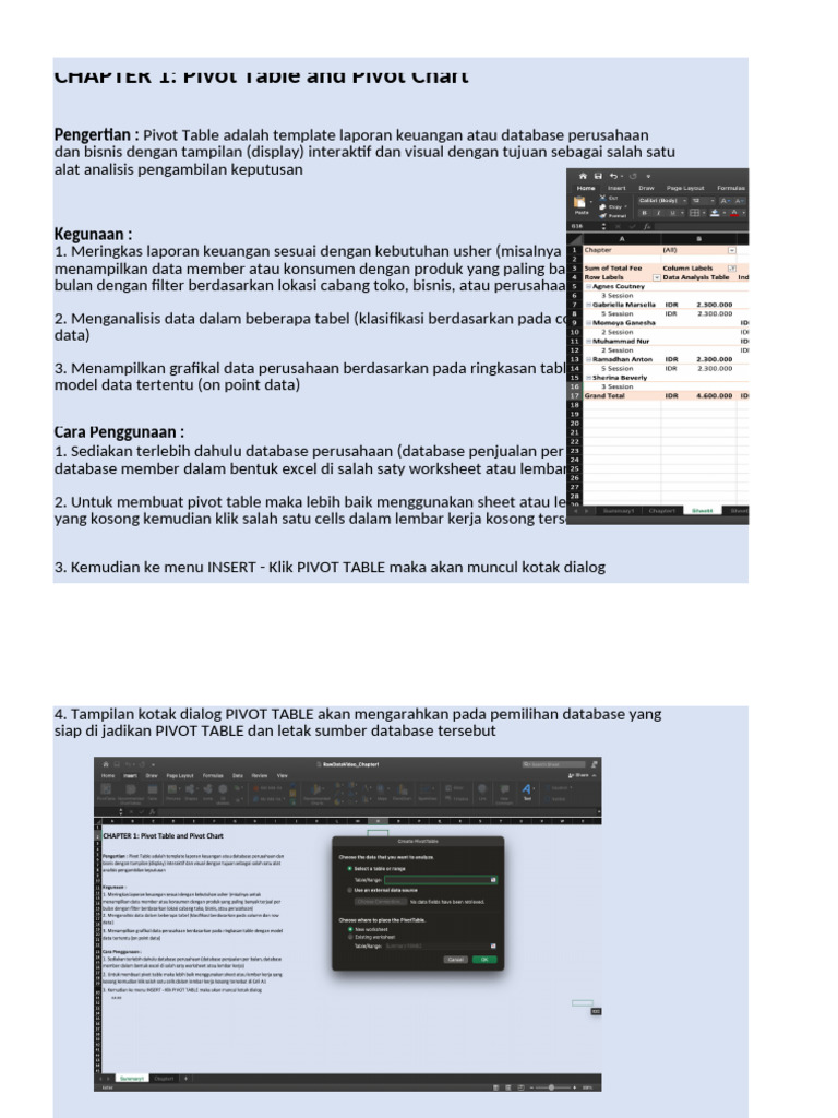 RawExcelVideo Chapter1 | PDF