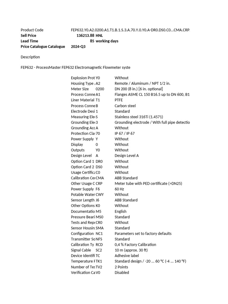 FlujoMag - RFT Rev1 | PDF