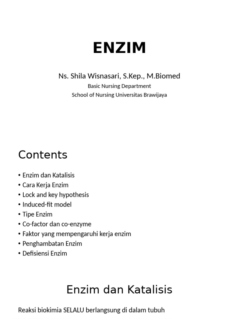 ENZIM | PDF