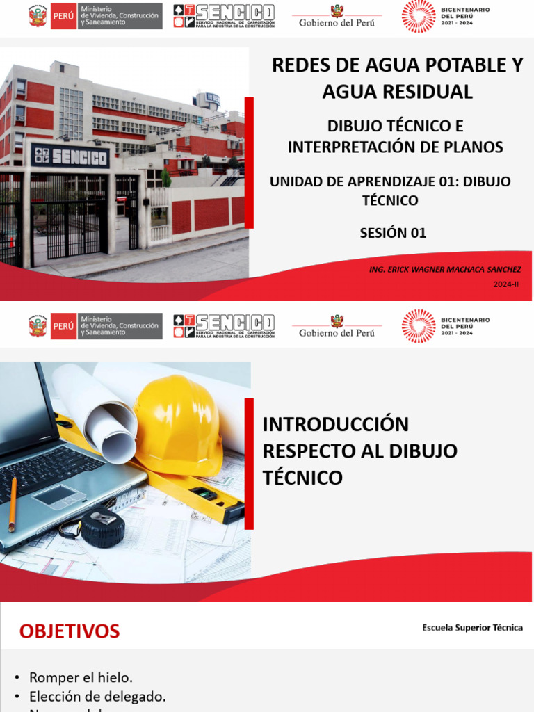 Sesión n01 - Dibujo Téc. e Int de Planos - Rapar | PDF