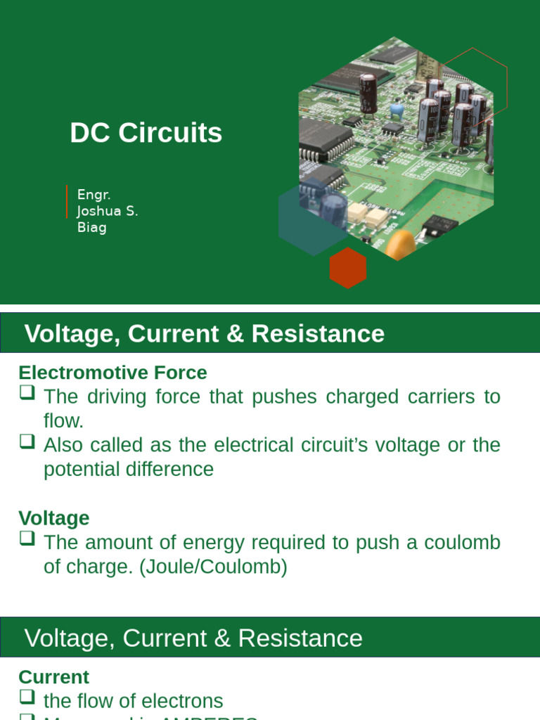 DC Circuits | PDF