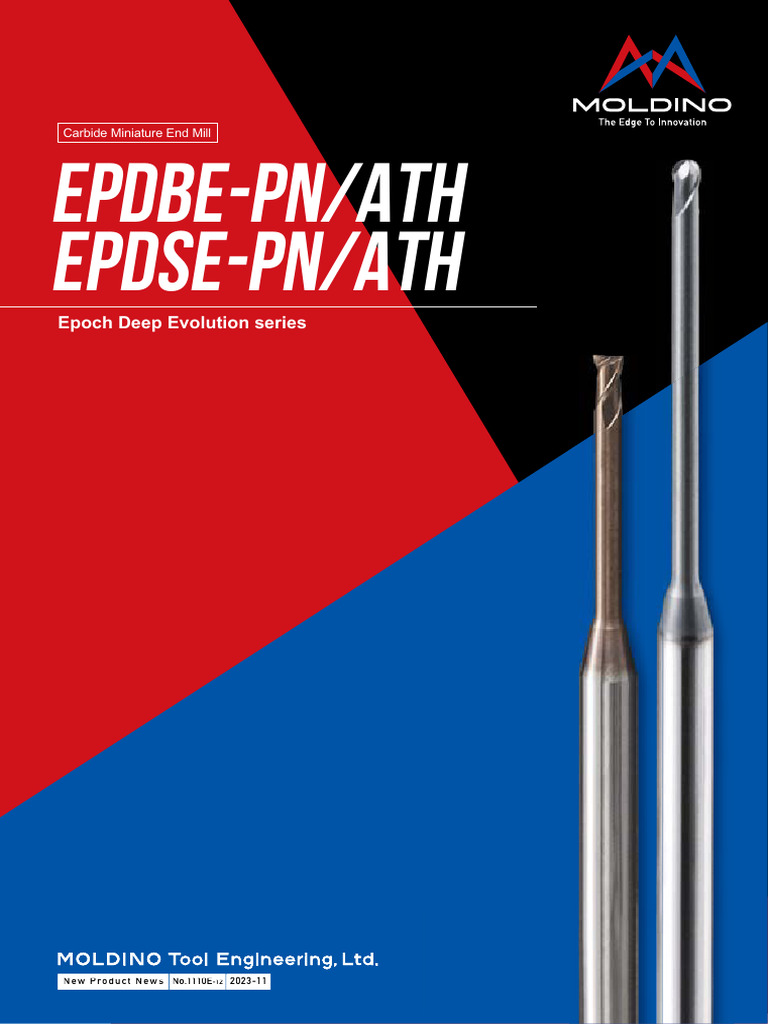 Endmill Deep Evo Epdbe+Epdse | PDF