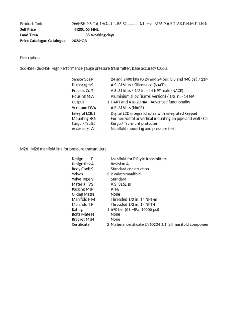 Presion Manometrica PT Rev1 | PDF