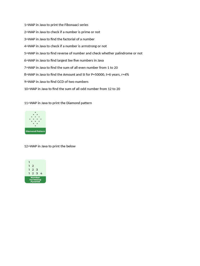 Java Assignment 1 | PDF