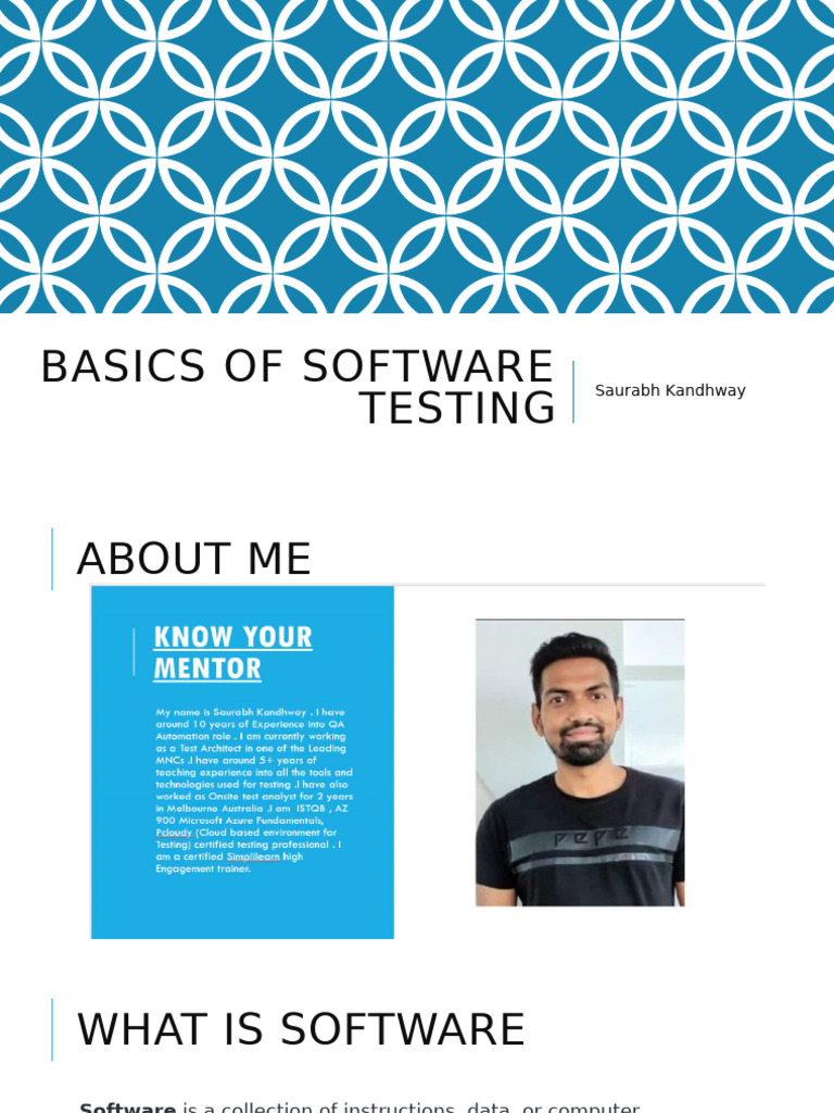 Basics of Software Testing | PDF