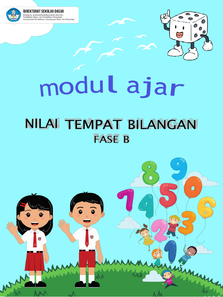 Modul Ajar Matematika - Nilai Tempat Bilangan - Fase B - Kelas 3 | PDF | Kajian Bahasa Asing