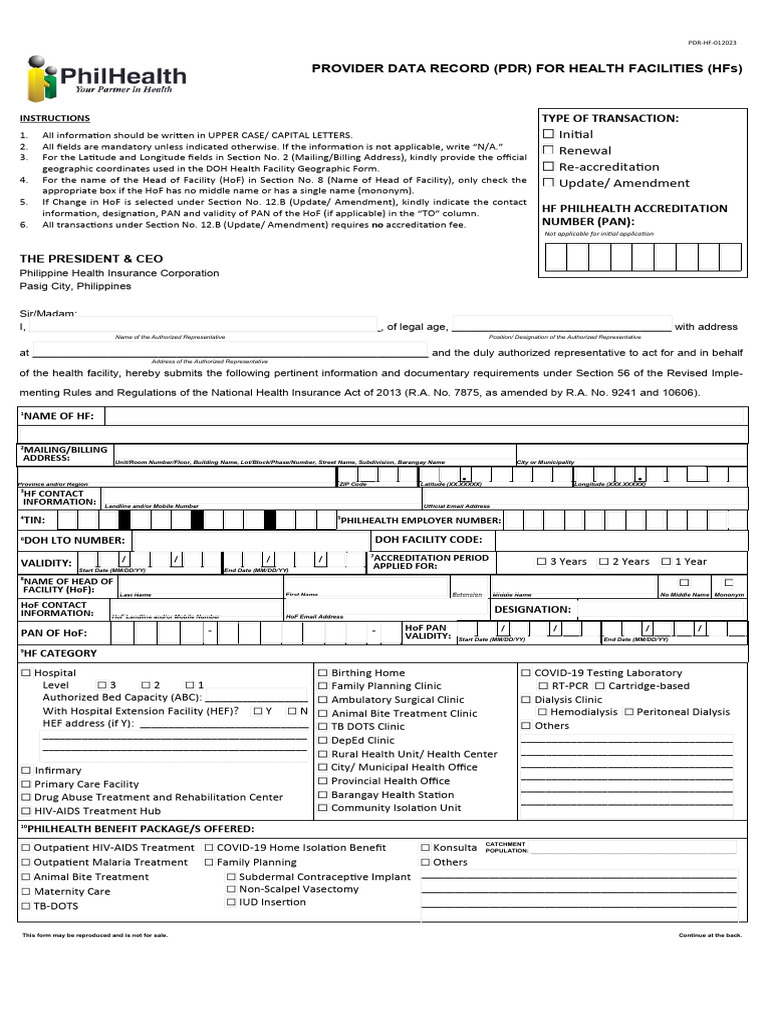 PDR HF 230116 - Fillable | PDF