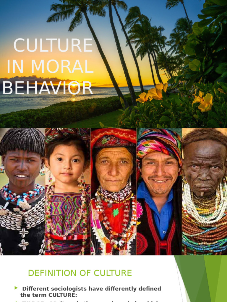 Culture in Moral Behavior Topic 2a | PDF