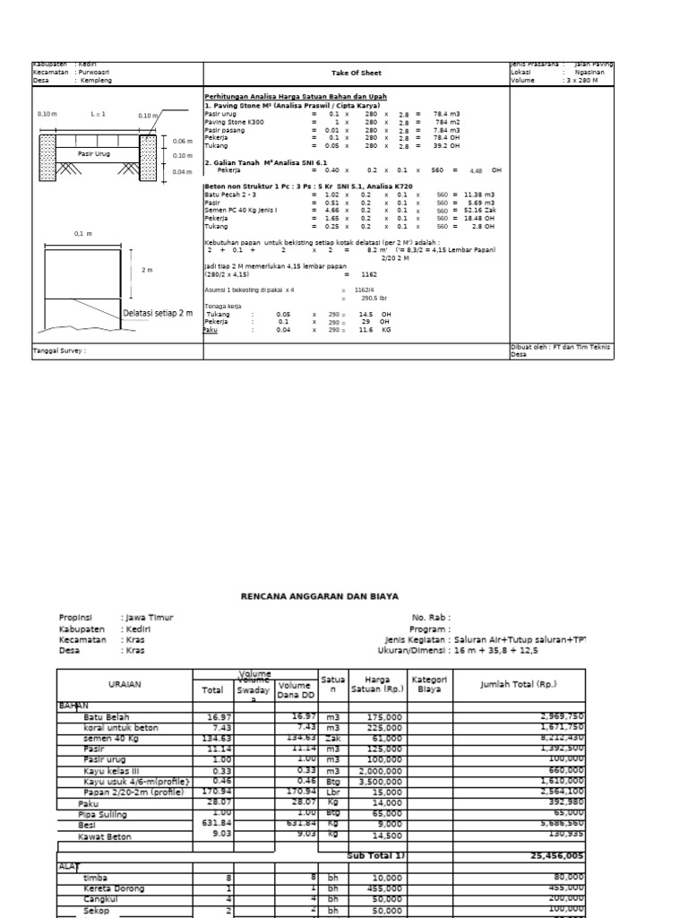 Rab Paving Dusun Ngasinan P 47 | PDF