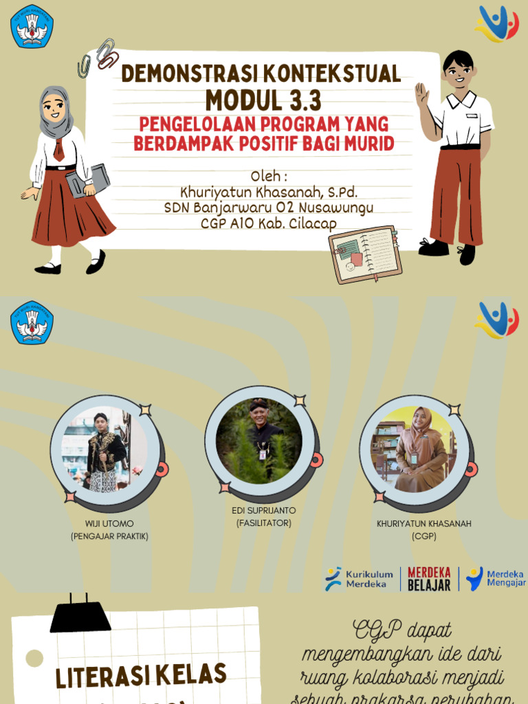 Demonstrasi Kontekstual Modul 3.3 | PDF
